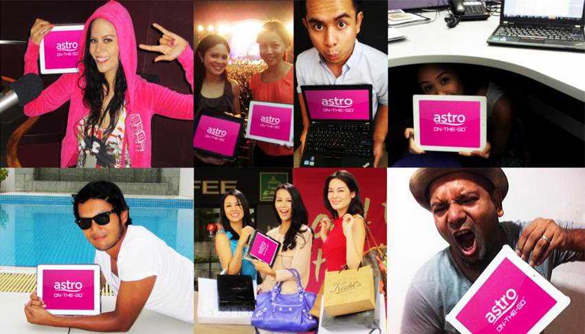 Astro On-The-Go pool party yey! - Pencinta Merah Red Lover Red Diva