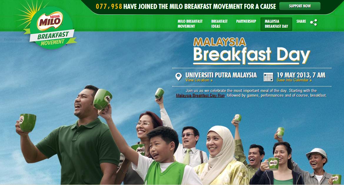 MILO Breakfast Movement - Pencinta Merah Red Lover Red Diva